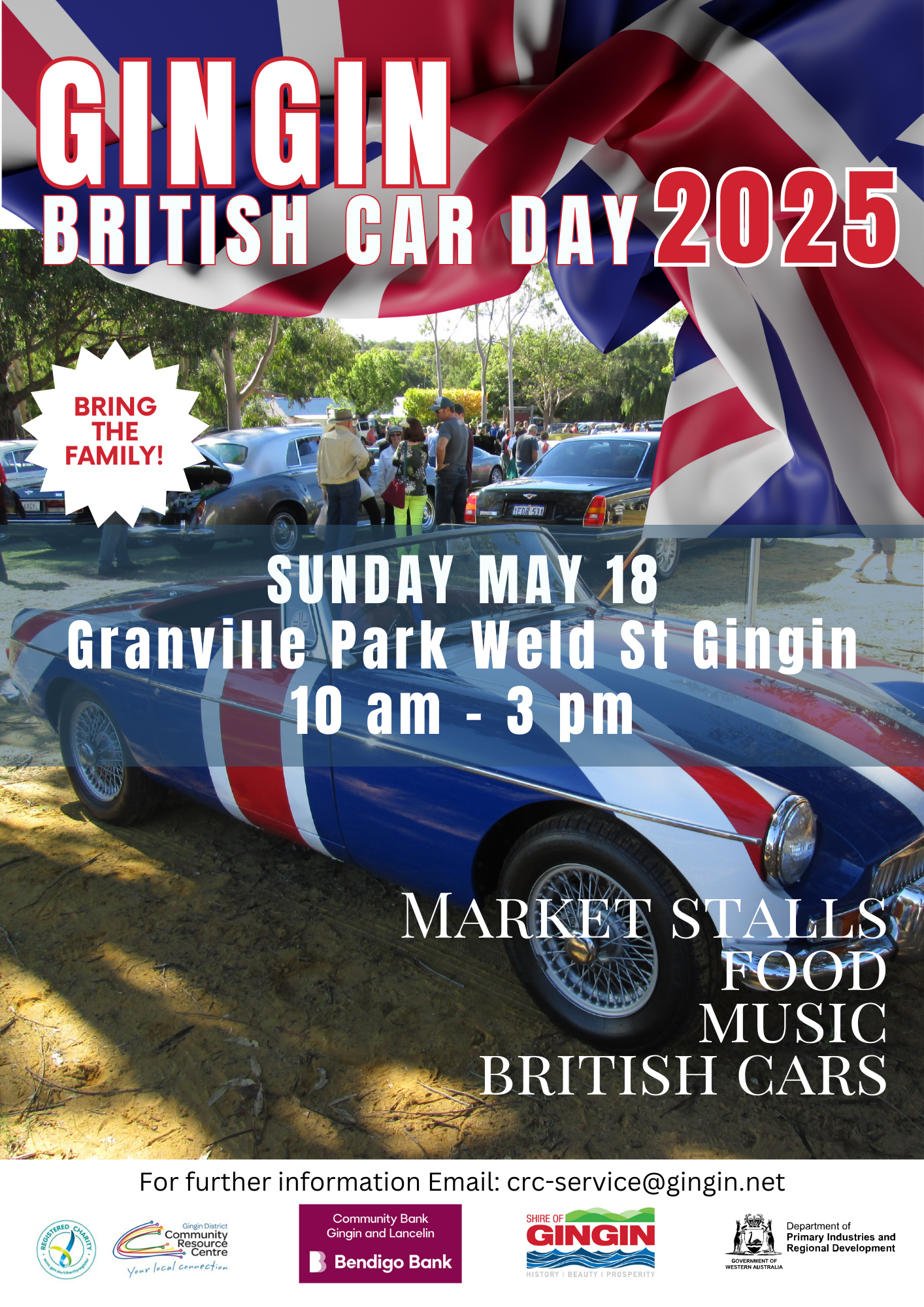 Gingin British Car Day 2025 - Moore River Region