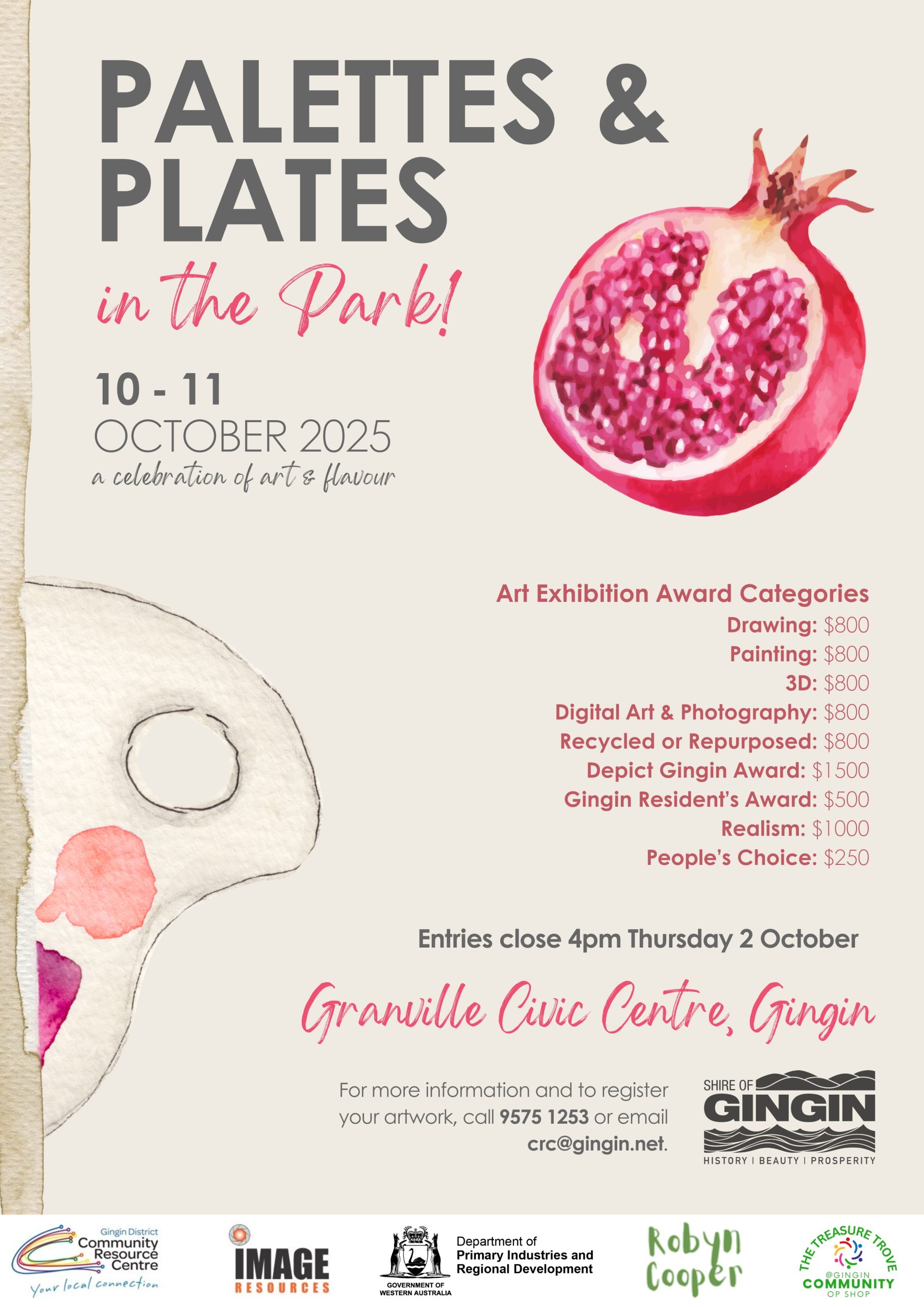 Gingin Pallets & Plates Art Exhibition - Moore River Region